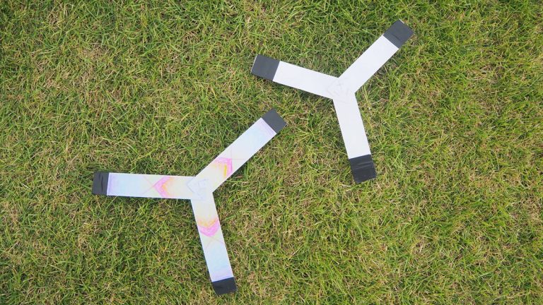 驚くほど飛ぶペーパーブーメランを作ろう 自作・diy 【be Pal】キャンプ、アウトドア、自然派生活の情報源ビーパル