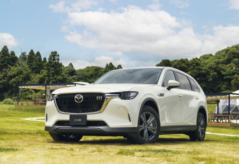 内装は？サイズは？ファミキャンに超便利なでっかい3列SUV、マツダ「CX-80」を徹底レビュー | 試乗記 【BE-PAL】キャンプ、アウトドア、自然派生活の情報源ビーパル