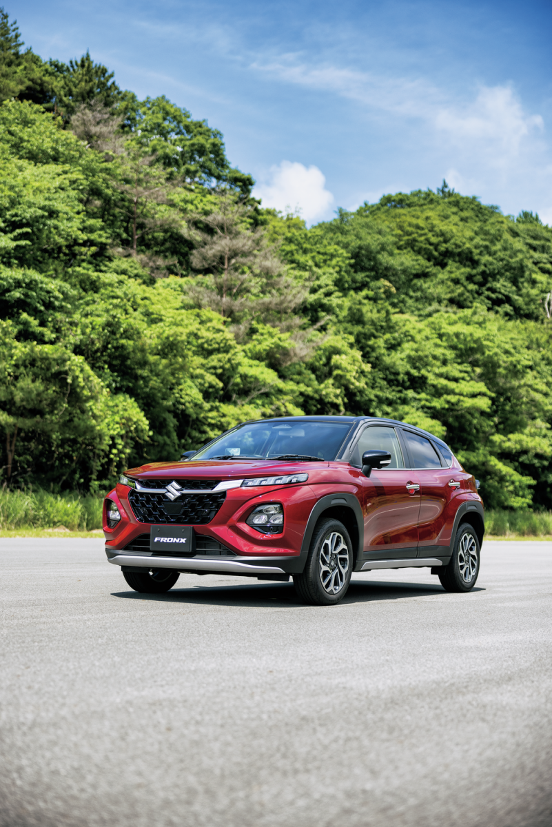 250万円台から買える！スズキの新型SUV「フロンクス」に試乗してきましたよ～ | 試乗記 【BE-PAL】キャンプ、アウトドア、自然派生活の情報源ビーパル