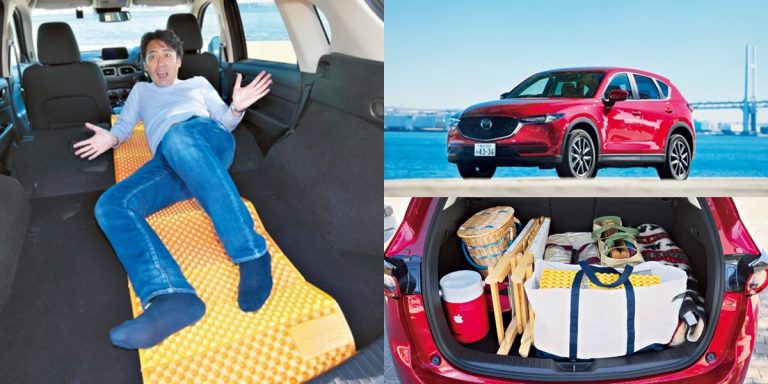 CX-5は車中泊にも対応＆マットで快適！ロングドライブにぴったりのSUVで遠出も安心 | キャンピングカー・車中泊 【BE-PAL】キャンプ、アウトドア、自然派生活の情報源ビーパル